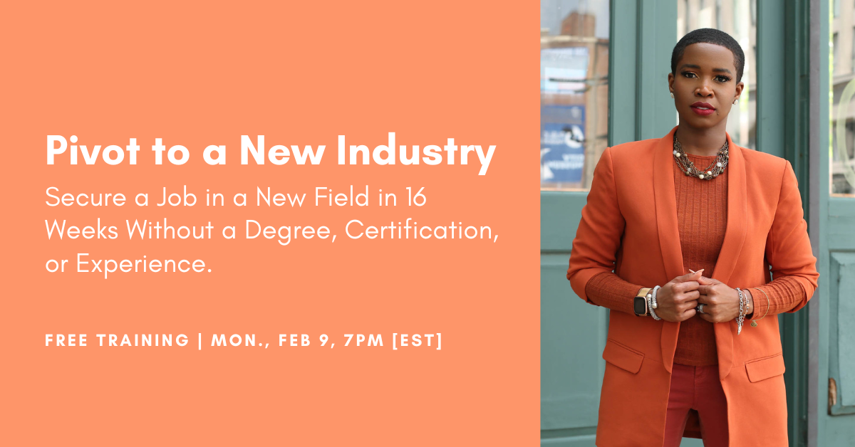 Pivot to a New Industry Training Registration - Her Career Doctor